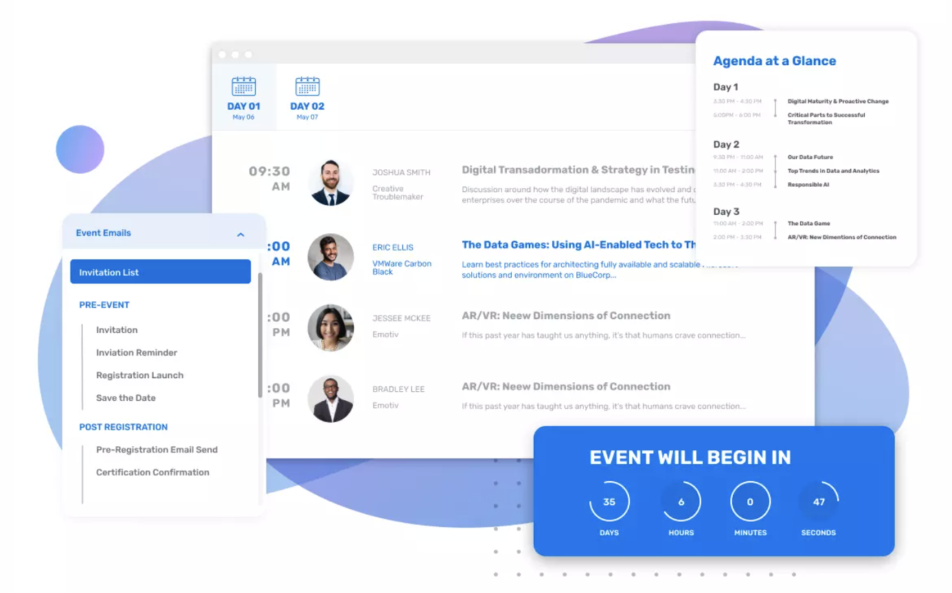 We analyzed 6 popular virtual event platforms, based on user reviews